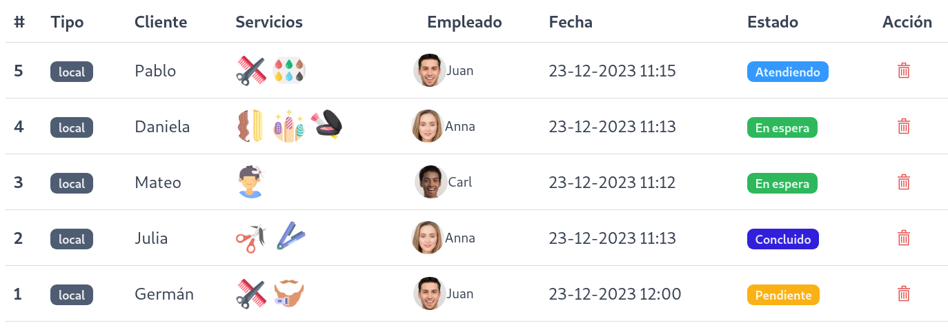 BarberStudio · Sobre el sistema