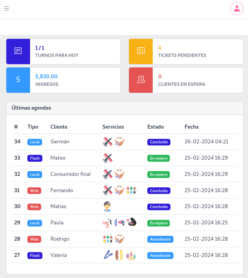 BarberStudio · Introducción